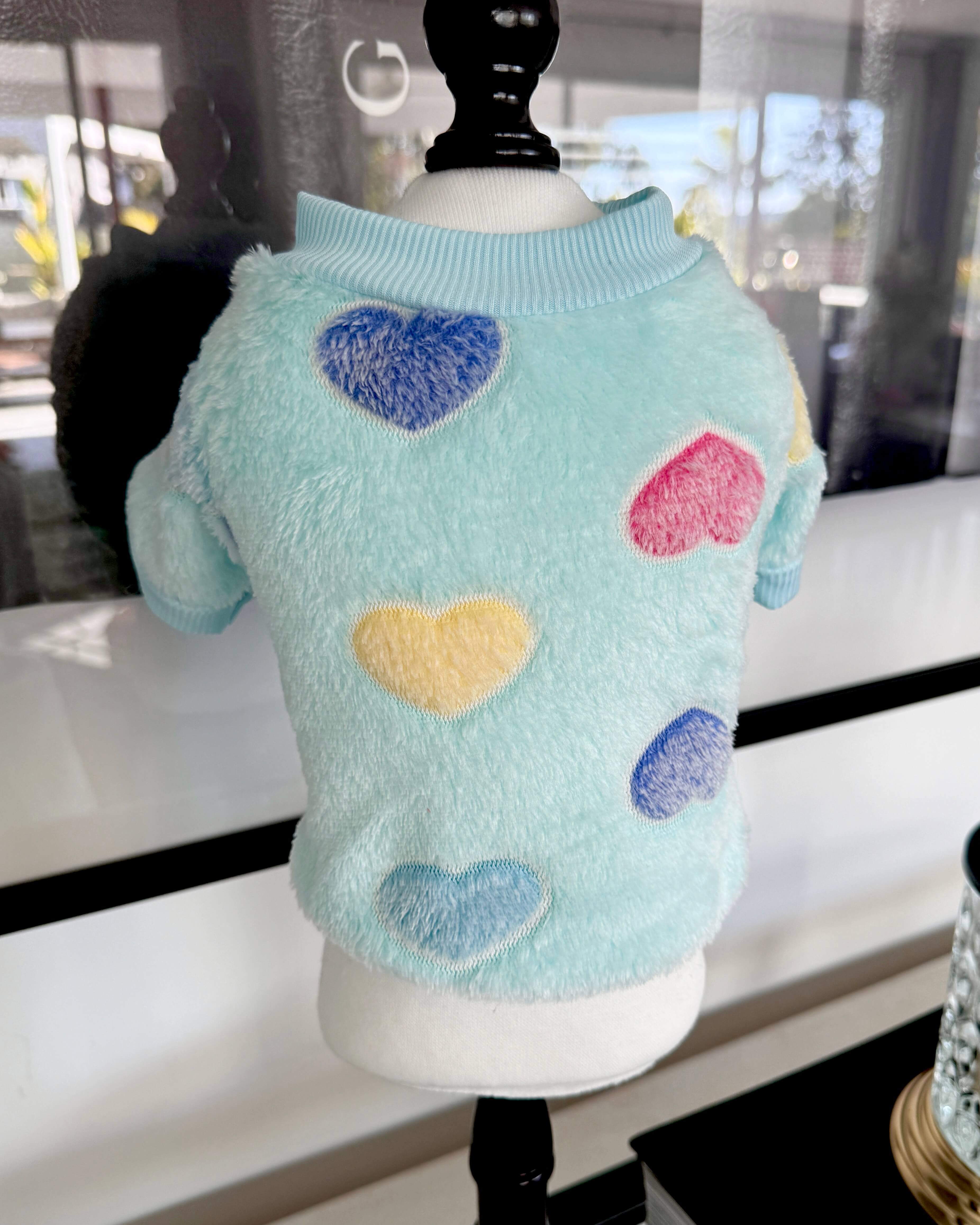 Blue Sweetheart Snuggle Jumper – tinypawcouture